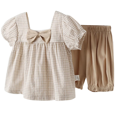 儿童夏季天丝空调服莫代尔