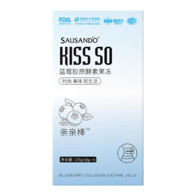 秀身堂蓝莓酵素果冻原液植物