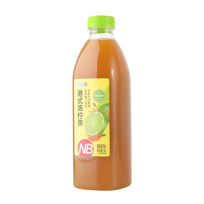 盒马NB超盒算港式冻柠茶1L果味茶