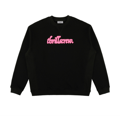 幻影印花纯色情侣卫衣