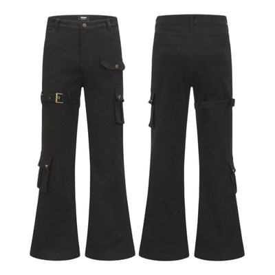 海王日记vibe口袋工装绑带牛仔裤