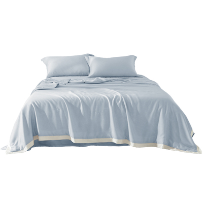 蚕丝被四件套100支天丝桑蚕夏被