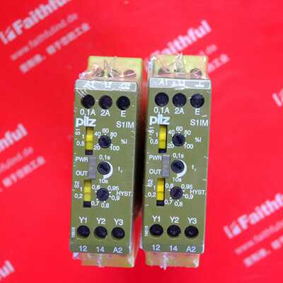 议价Pilz 828050 皮尔磁电流监控继电器 S1IM 230-240VAC IM 0.01