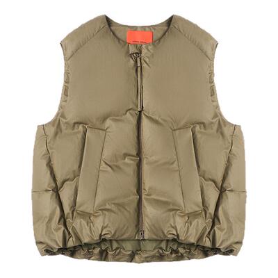 COMMXN时髦棉质飞行鹅绒马甲