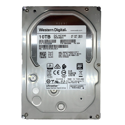 西部数据机械硬盘HC330全新10TB