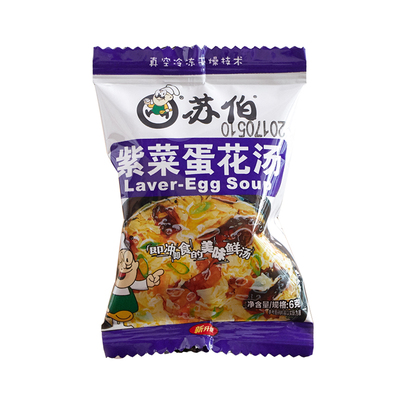 苏伯鸡蛋花6g*100鲜蔬商用速食汤
