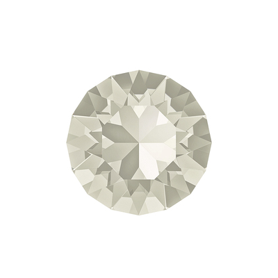 施家水晶银色魅影圆形尖底钻美甲