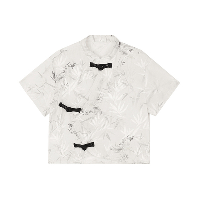 小O爸男婴童 宝宝短袖套装夏季2025新款中国风衬衣婴儿新中式汉服