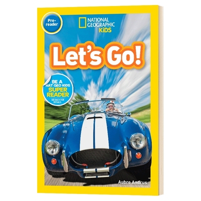 英文原版 National Geographic Kids Readers Pre-reader: Let's Go! 英文版儿童图书