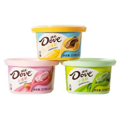 德芙丝滑牛奶巧克力碗装