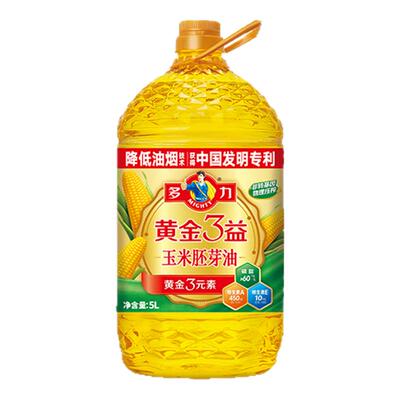 黄金3益玉米油5LMIGHTY/多力