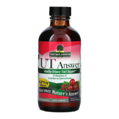 美国NaturesAnswer纽安思d甘露糖口服液蔓越莓胶囊粉ut尿路健康