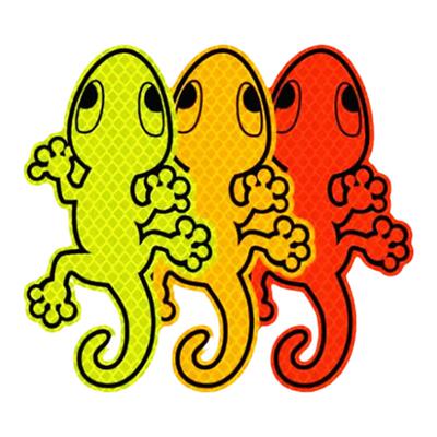 汽车反光贴尾部警示标识壁虎车贴