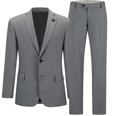 意大利进口纯羊毛四季西装套装