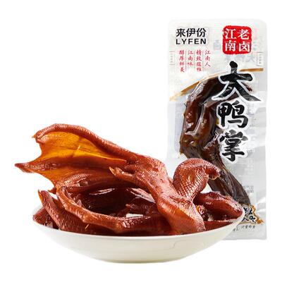 来伊份老卤大鸭掌江南特产香入骨