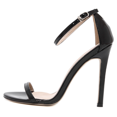 欧美经典高跟鞋简约一字百搭婚鞋