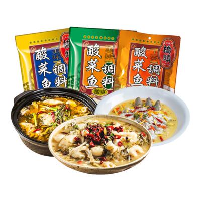 桥头300g整箱商用酸菜鱼调料包