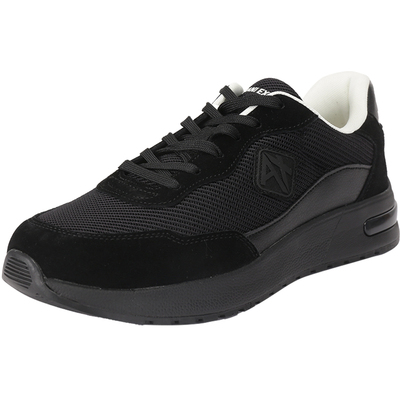 阿玛尼男士厚底休闲运动鞋