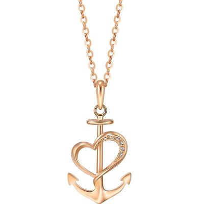 周生生爱情密语吊坠定价心形钻石