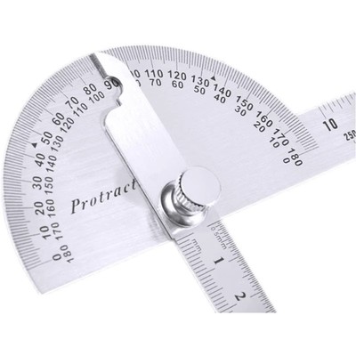 不锈钢高精度角度尺万能量角器