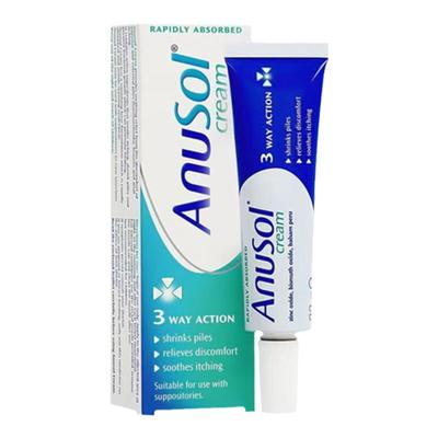 【促销】英国安那苏Anusol痔疮膏凝胶消肉球肛裂专用药痔根断正品