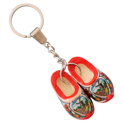 荷兰成双木鞋装饰钥匙扣小礼品