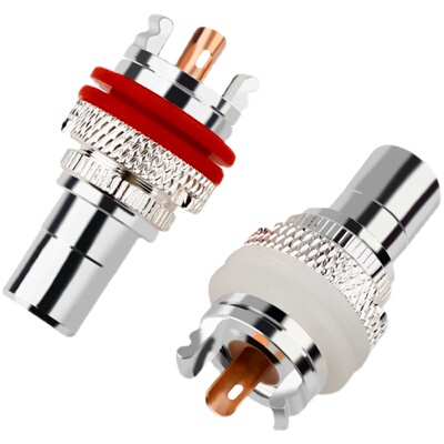 镀银铜纯紫铜插针母插座