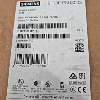 询价-SITOP PSU300S 6EP1436-2BA10