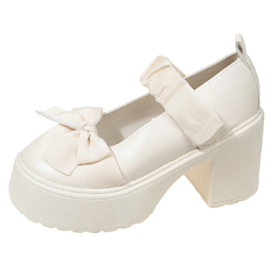 百搭法式高跟鞋仙女风单鞋