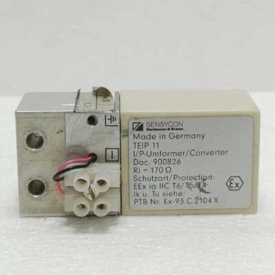 SENSYCON TEIP 11 I/P-Umformer Signal Converter 4-20mA 0.2-1
