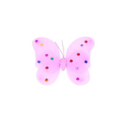 天使翅膀儿童背蝴蝶翅膀魔法棒