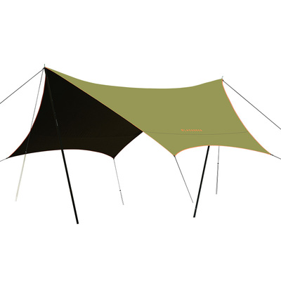 遮阳防晒天幕黑鹿涂硅+黑胶