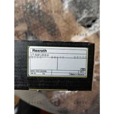 Rexroth力士乐比例阀放大板R901263598VT50413X20放大器