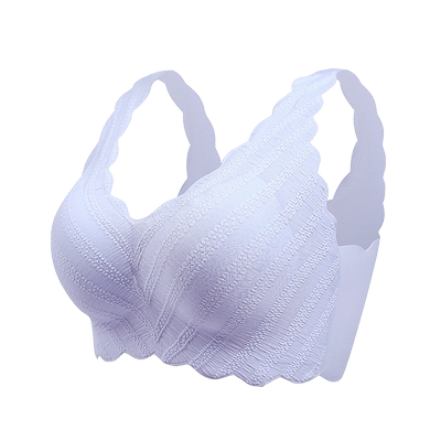 猫人无钢圈泡泡蕾丝小胸聚拢文胸