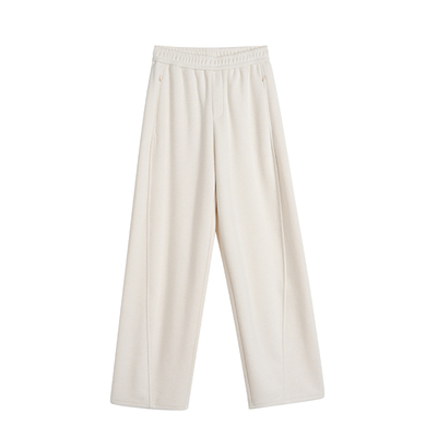 TOFOD 流浪裤 可水洗针织羊毛卫裤 松紧腰弯刀香蕉裤宽松休闲裤