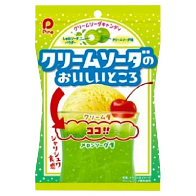 日本进口佩茵哈密瓜夹心水果糖