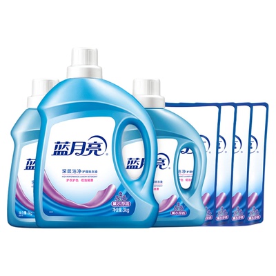 蓝月亮洗衣液13.4斤洁净薰衣草香