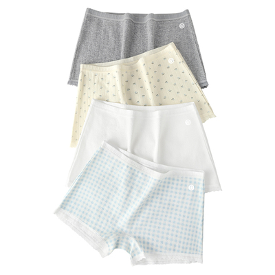 有内四角内裤女A类纯棉抗菌裆