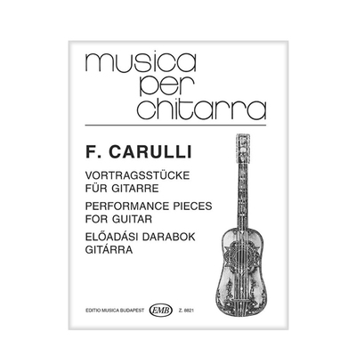 弗迪南卡露里吉他演奏曲集