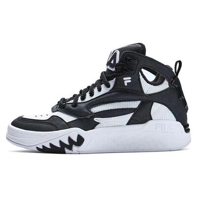 FILA FUSION斐乐潮牌 DESPERADO 篮球鞋 女款 黑白 T12W243223FWB