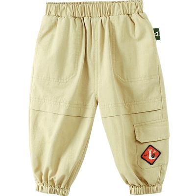 啊咪啦女童加绒运动卫裤秋冬款