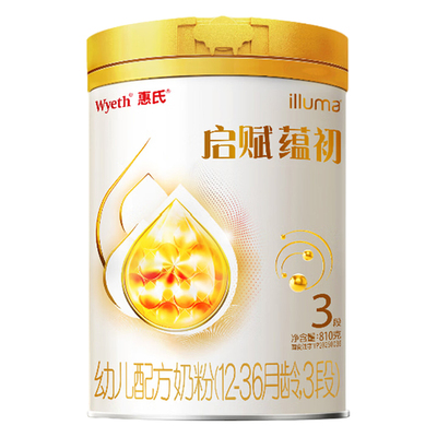 惠氏启赋蕴初3段810g*6罐