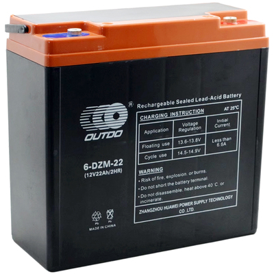 奥特多6-DZM-22单个电瓶6-DZM-13