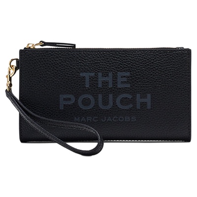 【礼物】MARC JACOBS/莫杰 MJ 牛皮纯色钱包卡包零钱包