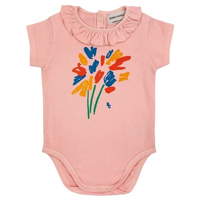 5Z Little现货 西班牙bobo choses ss26宝宝有机棉包屁衣连体衣