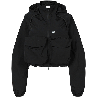 GuukaTech机能可拆卸工装夹克女