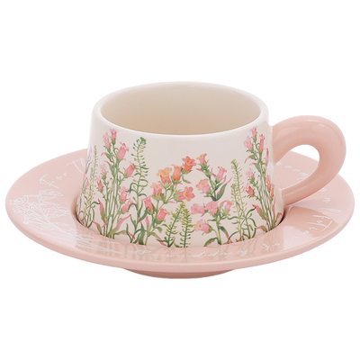 熊谷组法式小众咖啡杯碟