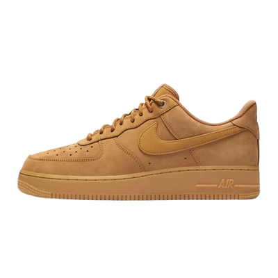 优购NIKE耐克男鞋AF1空军一号小麦色低帮运动休闲鞋女CJ9179-200