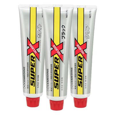 施敏打硬8008SUPERX透明固定密封胶超填充能耐温多用途黑白色胶水