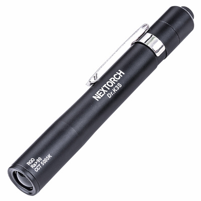 纳丽德K3S医护小手电筒带刻度瞳孔笔眼科耳鼻喉口腔医生护士检查